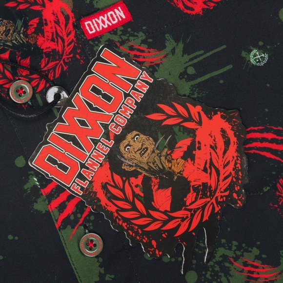 DIXXON | Shirts | Nwt Dixxon Flannel Nightmare On Elm Street Freddy ...